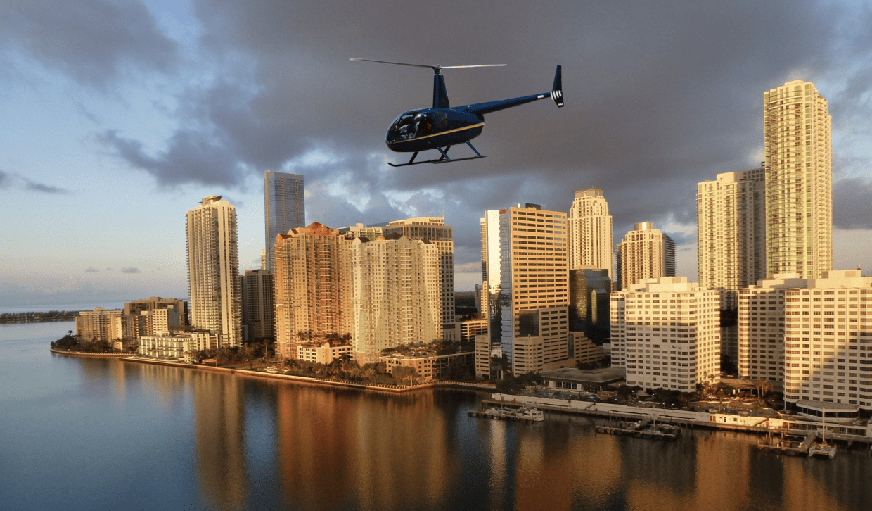 Helicopter Tour in Miami | Private Helicopter Ride in Miami Beach