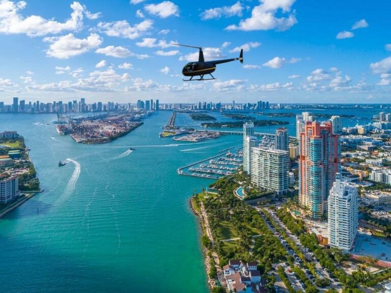 Helicopter Tour in Miami | Private Helicopter Ride in Miami Beach